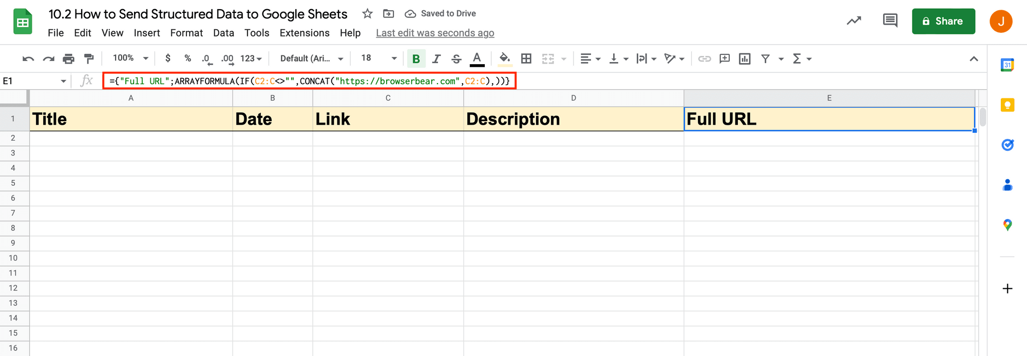 How to Automatically Scrape Structured Data and Save to Google Sheets