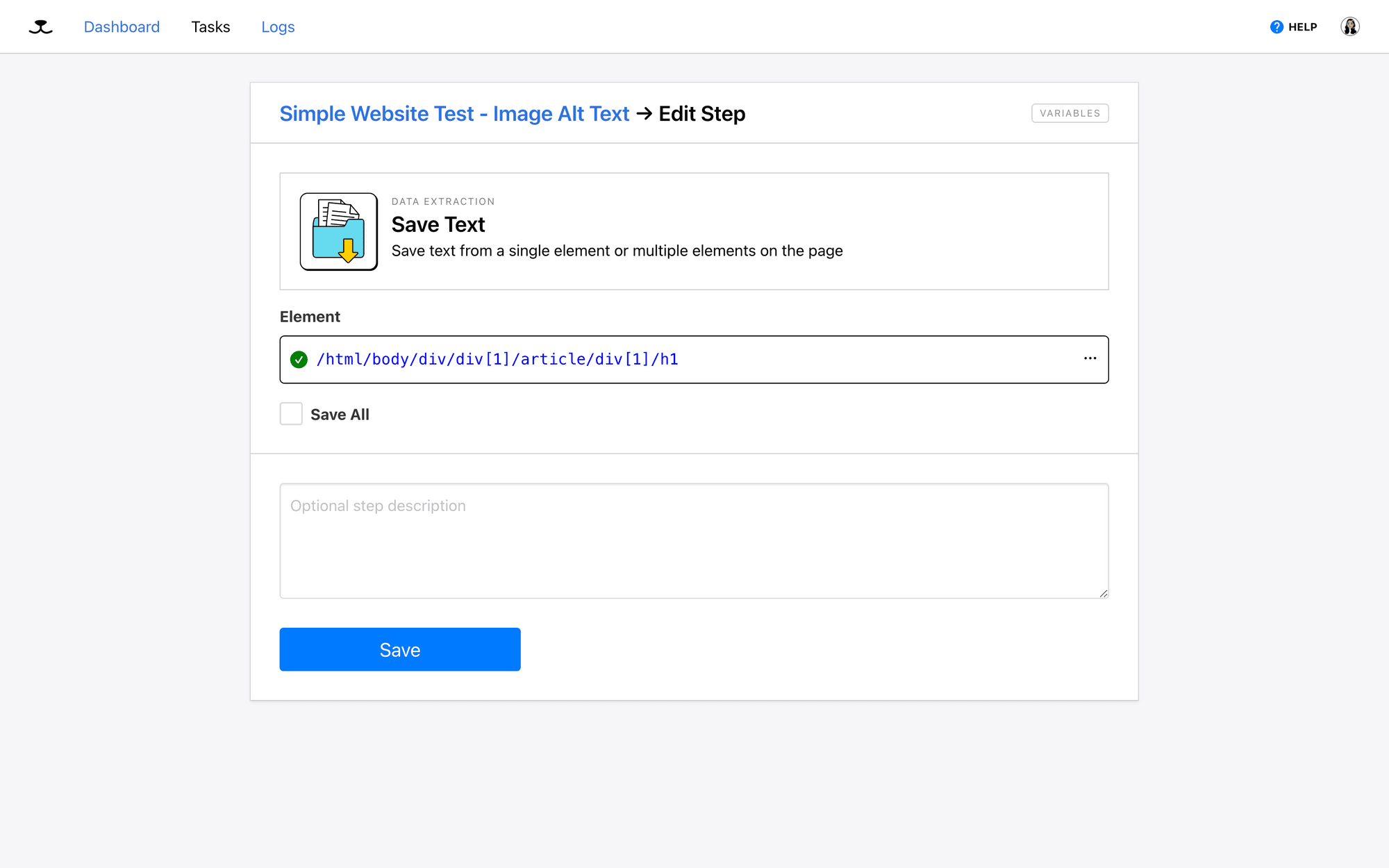 How to Automatically Scan for Missing Image Alt Text in Browserbear