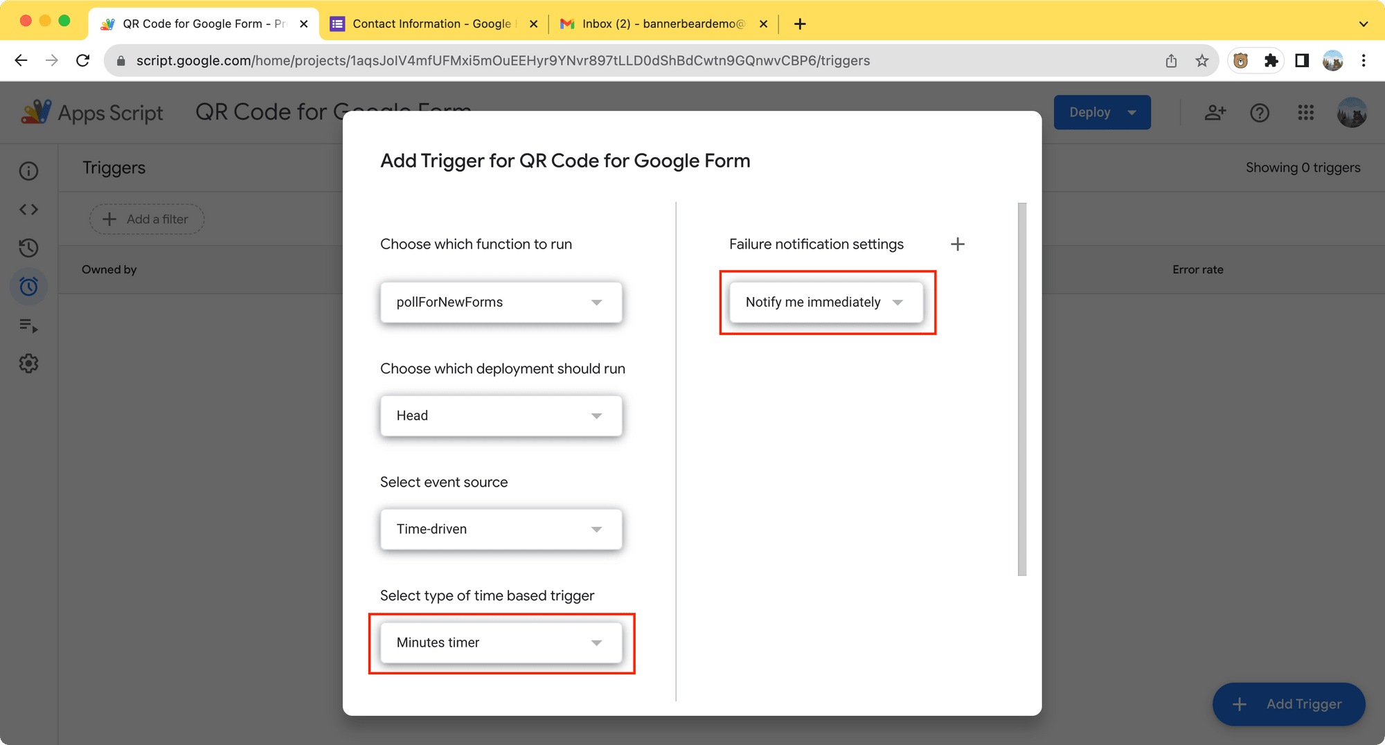 How to Make a QR Code for a Google Form Automatically Using Google Apps Script
