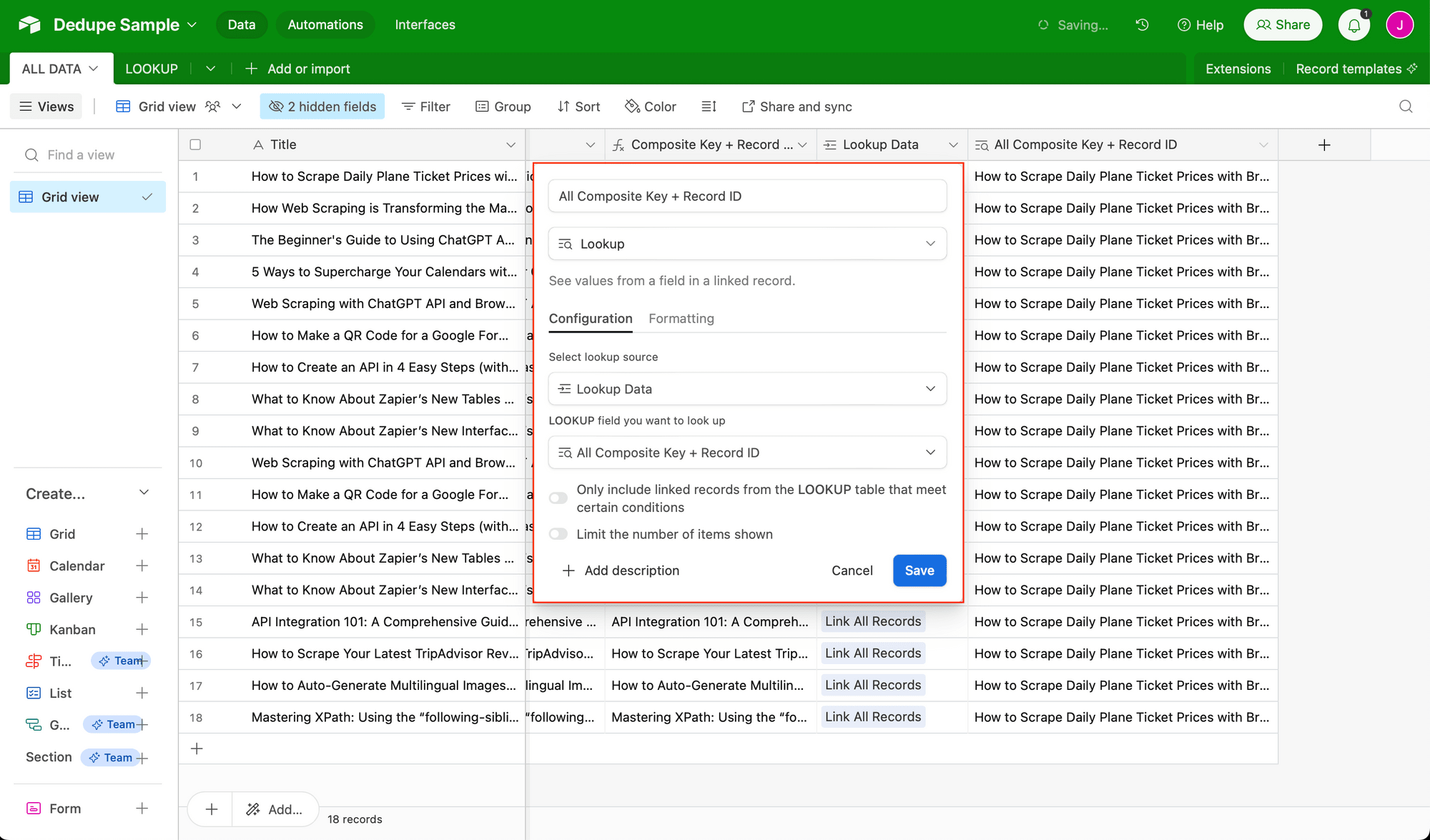 How To Automatically Delete Duplicate Records In Airtable Part 1