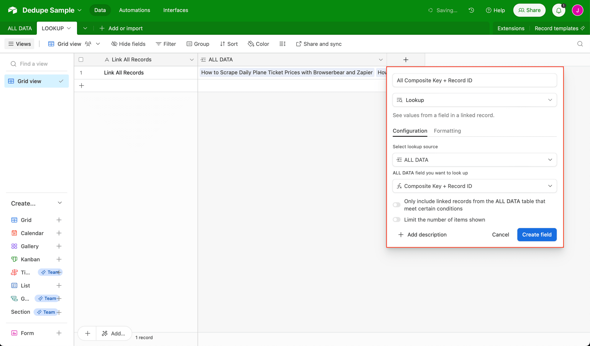 How To Automatically Delete Duplicate Records In Airtable Part 1