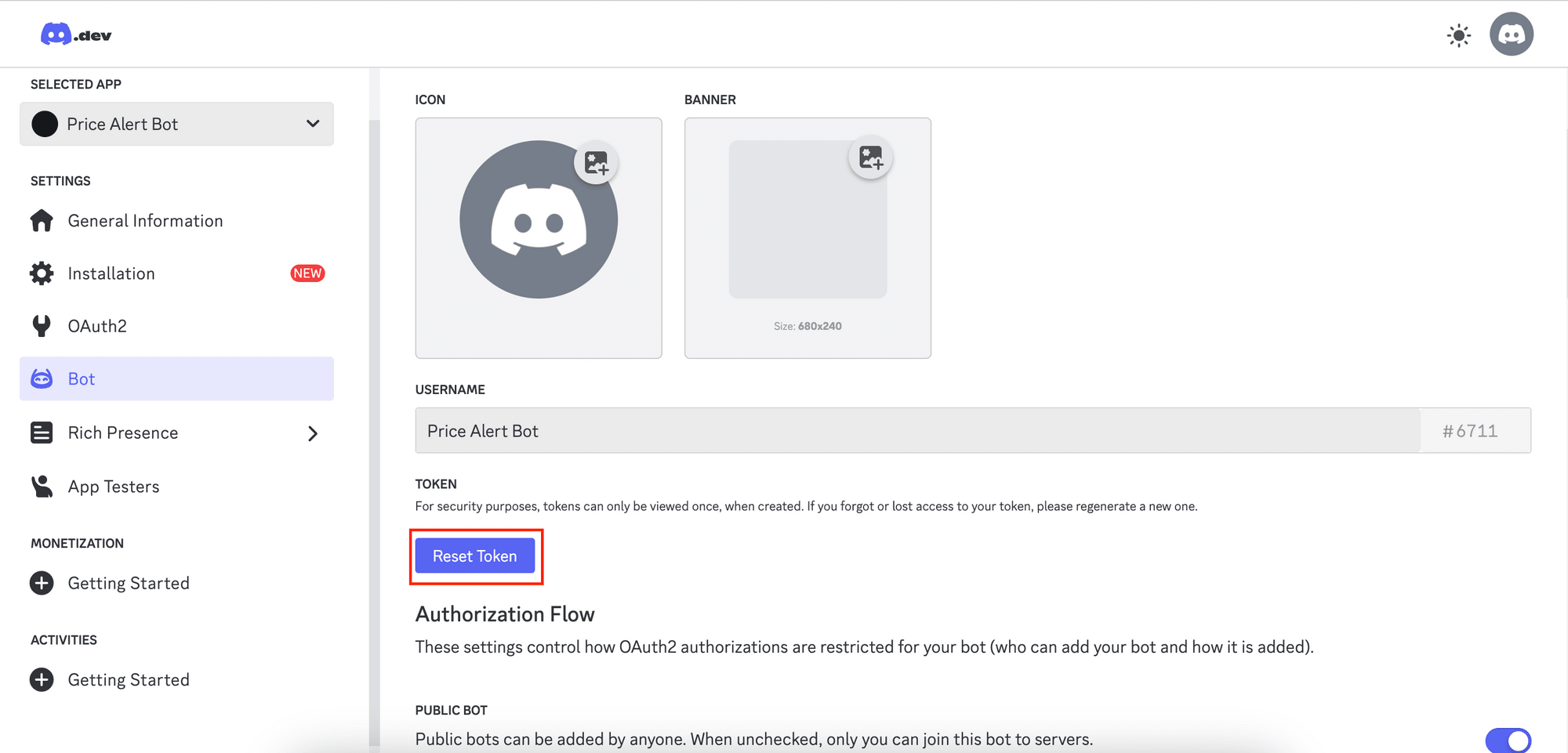 How to Make a Discord Bot to Send Price Change Alerts Automatically