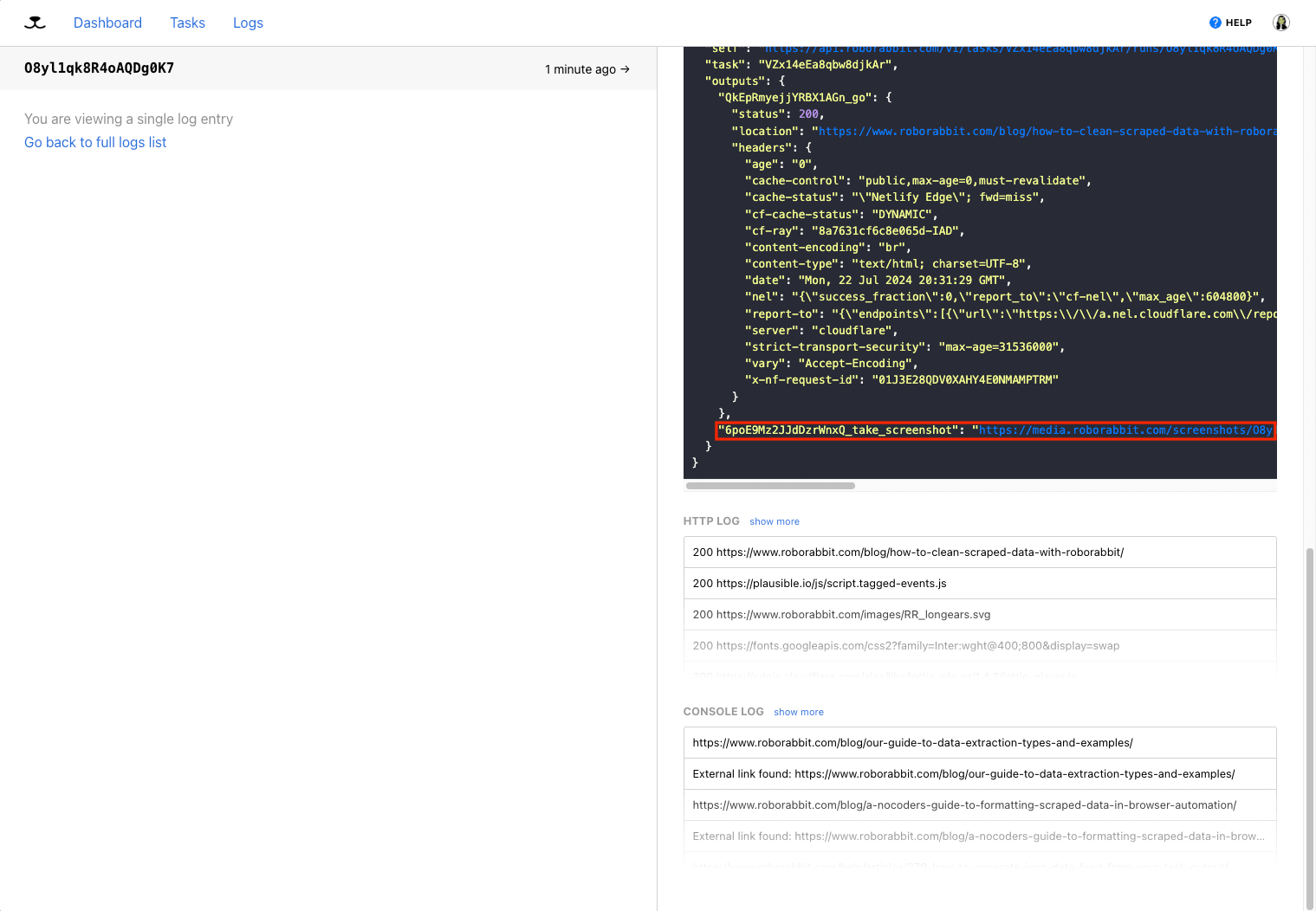 How to Automatically Save Images with Roborabbit